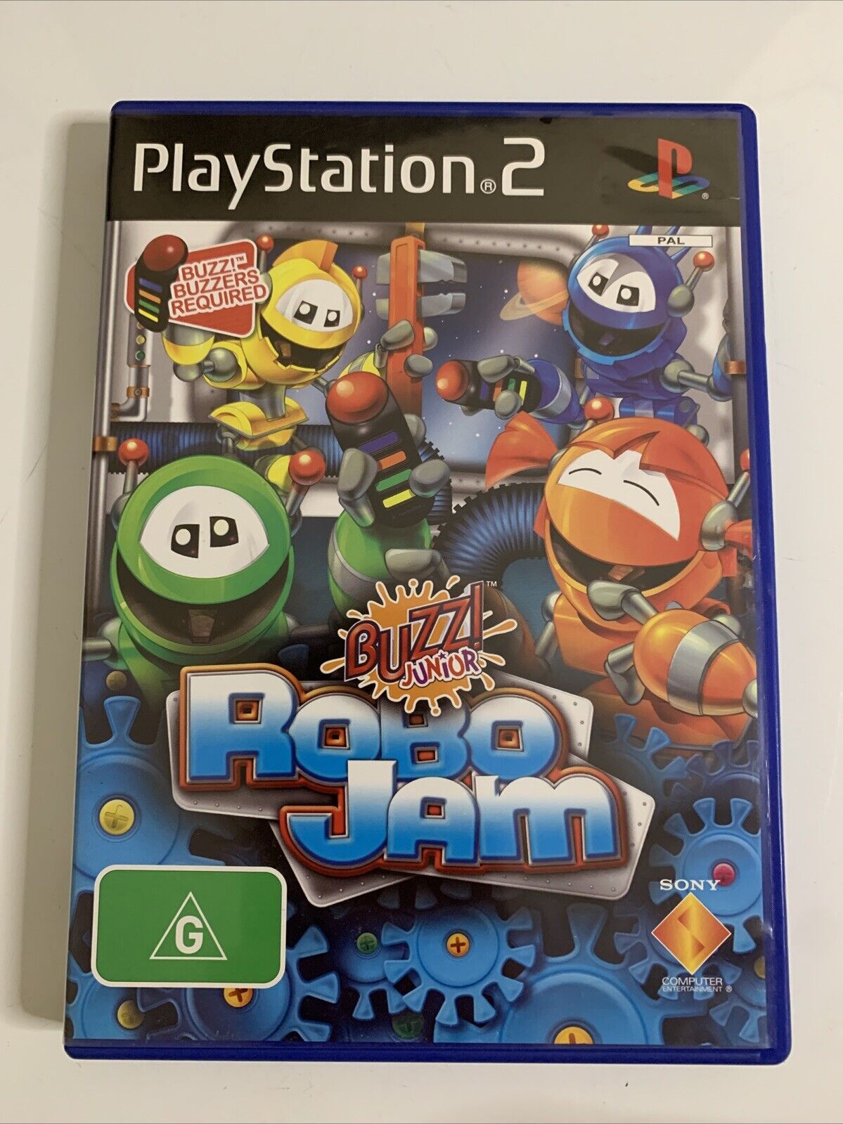 Buzz! Junior Robo Jam PS2 Sony PlayStation 2 PAL 2007 Party Game ...