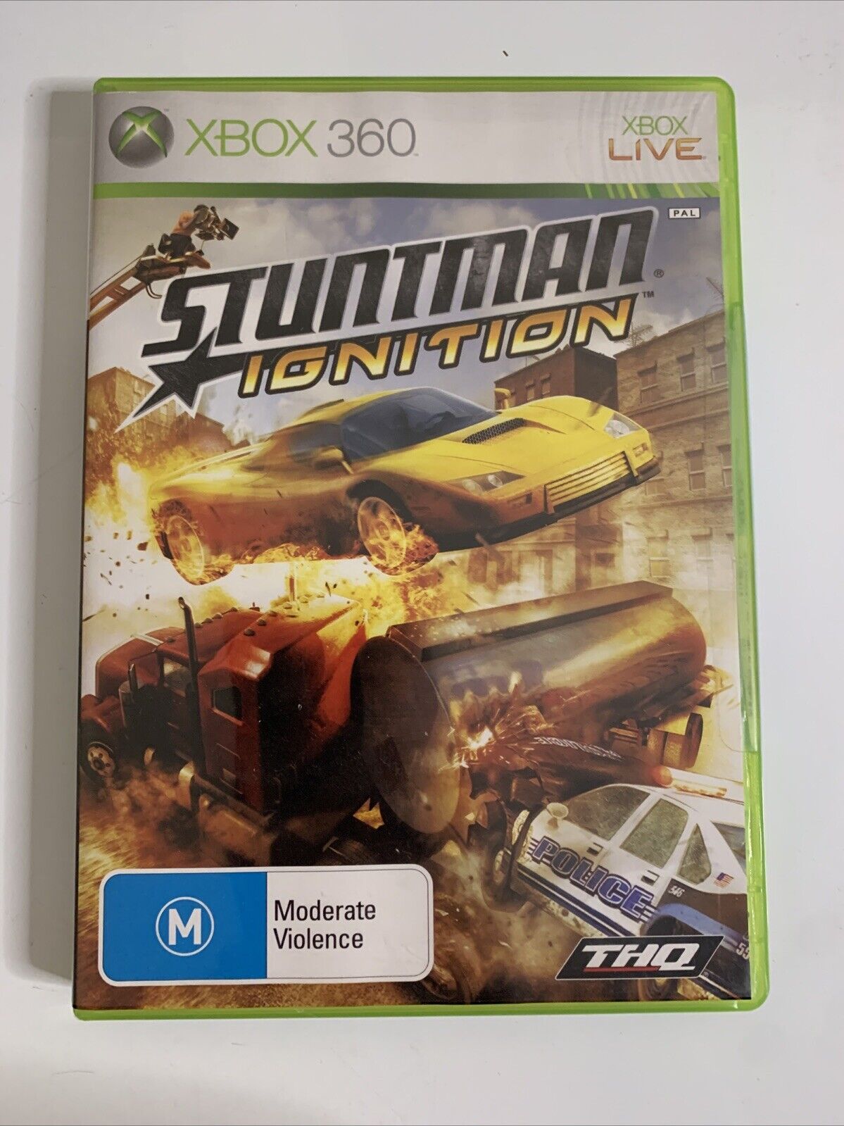 Stuntman Ignition Microsoft Xbox 360 PAL THQ 2006 Racing Game Complete ...