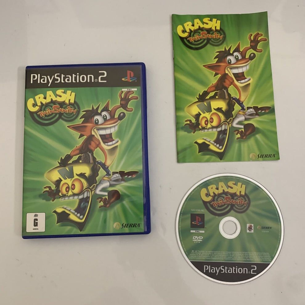 Crash Twinsanity PS2 PlayStation 2 PAL 2004 Game Complete – Retro Unit