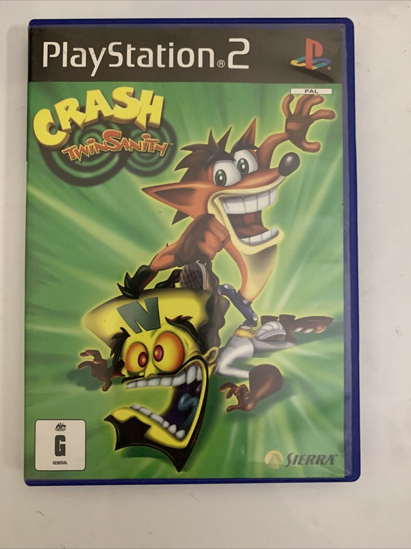 Crash Twinsanity PS2 PlayStation 2 PAL 2004 Game Complete – Retro Unit