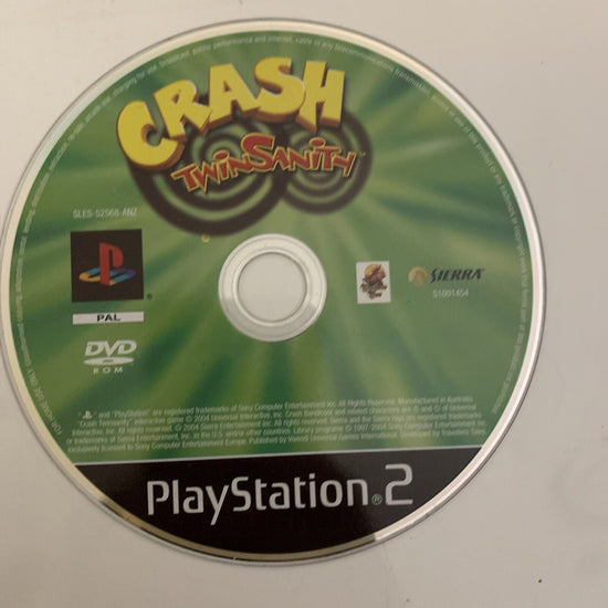 Crash Twinsanity PS2 PlayStation 2 PAL 2004 Game Complete – Retro Unit