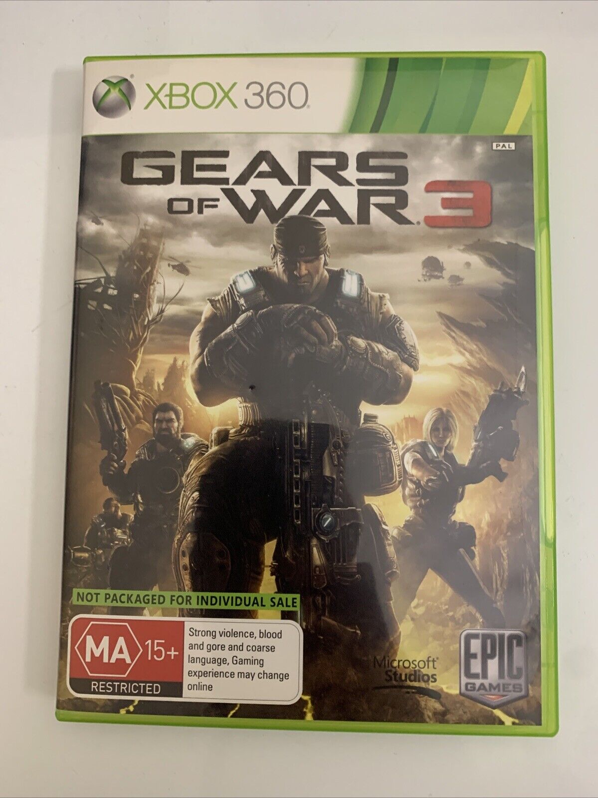 Gears Of Wars 3 Microsoft XBOX 360 PAL Game Complete – Retro Unit