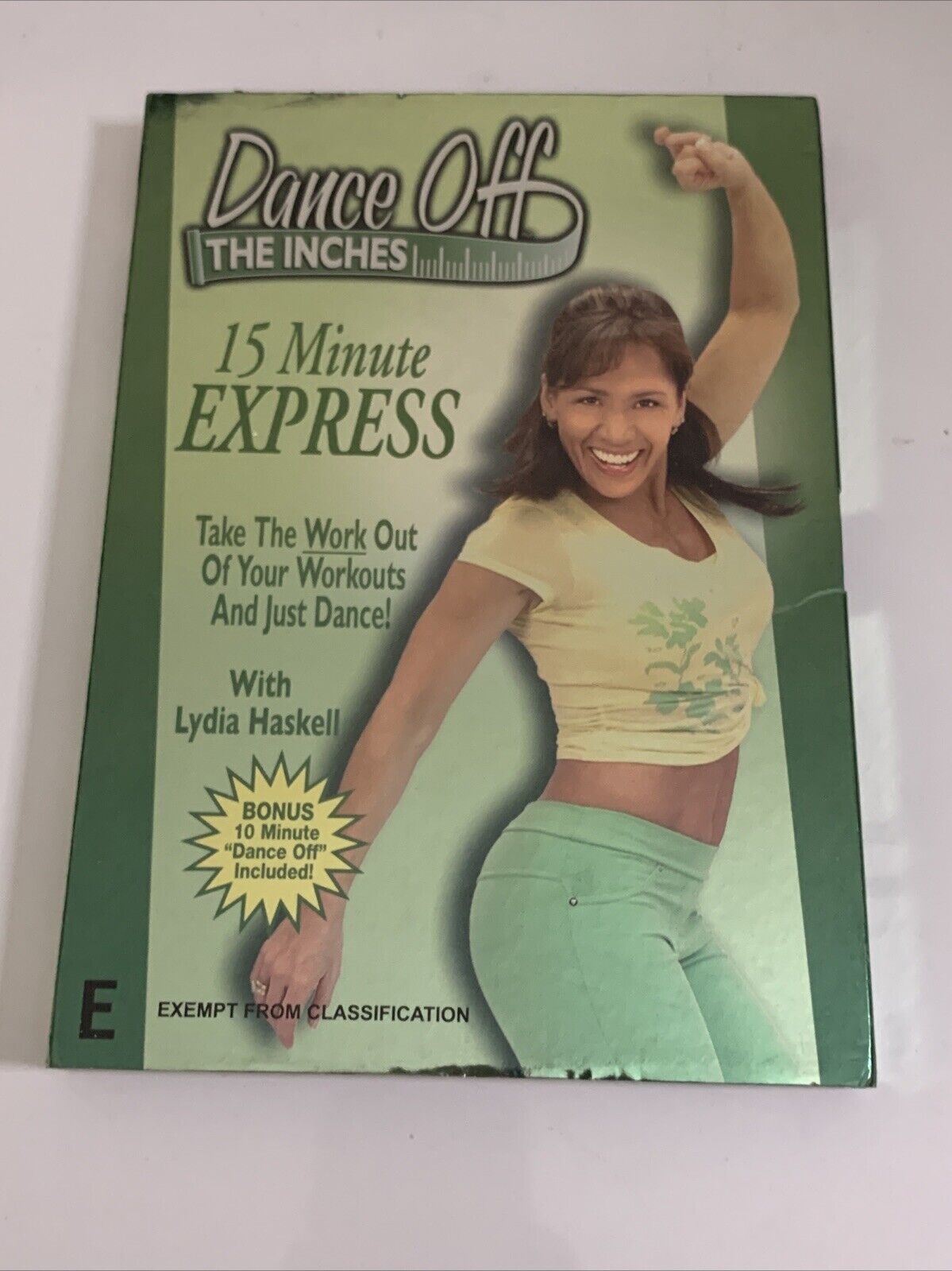 Dance Off The Inches - 15 Minute Express With Lydia Haskell (DVD, 2005 ...