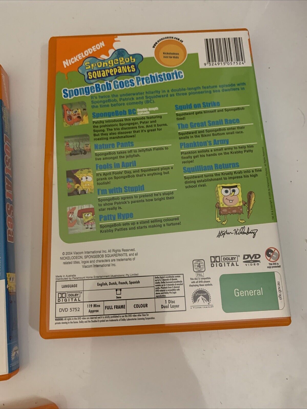 SpongeBob SquarePants Exposed Boxset (DVD, 4-Disc, 2009) Region 4 ...