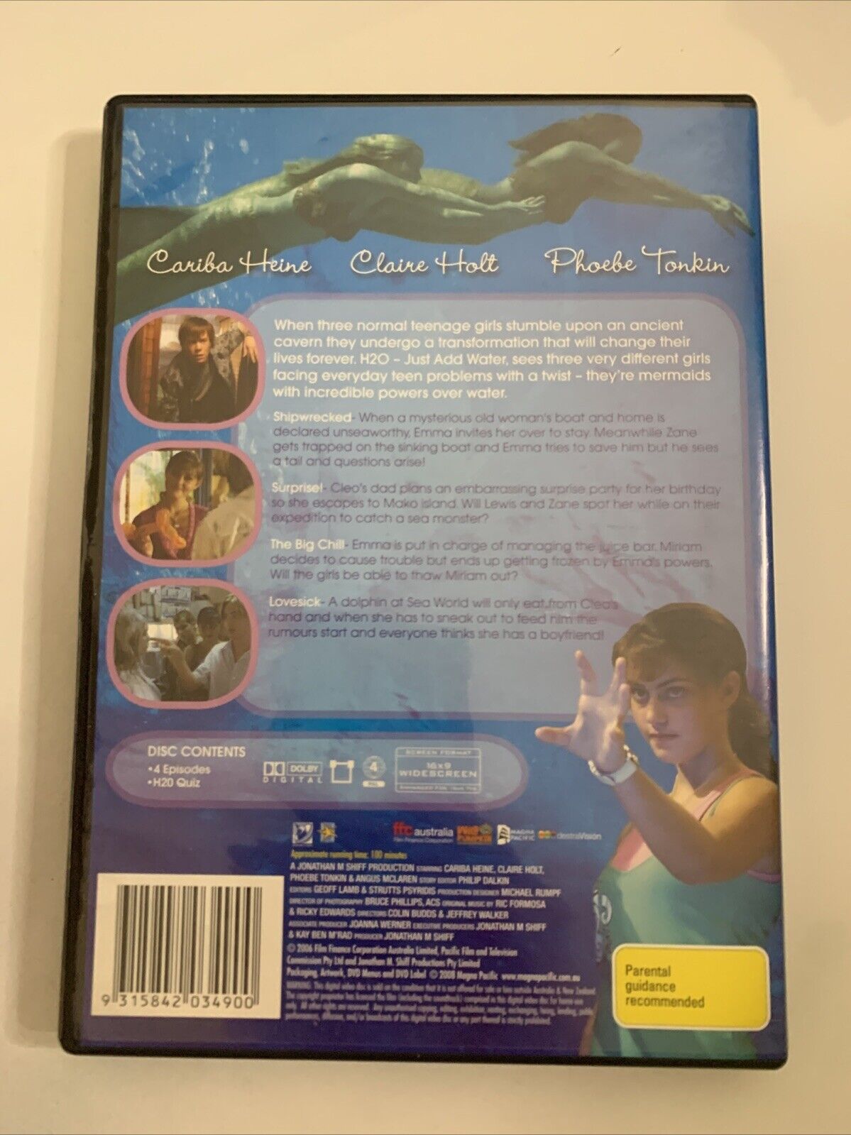 H20 Just Add Water : Vol 4 (DVD, 2007) Region 4 – Retro Unit