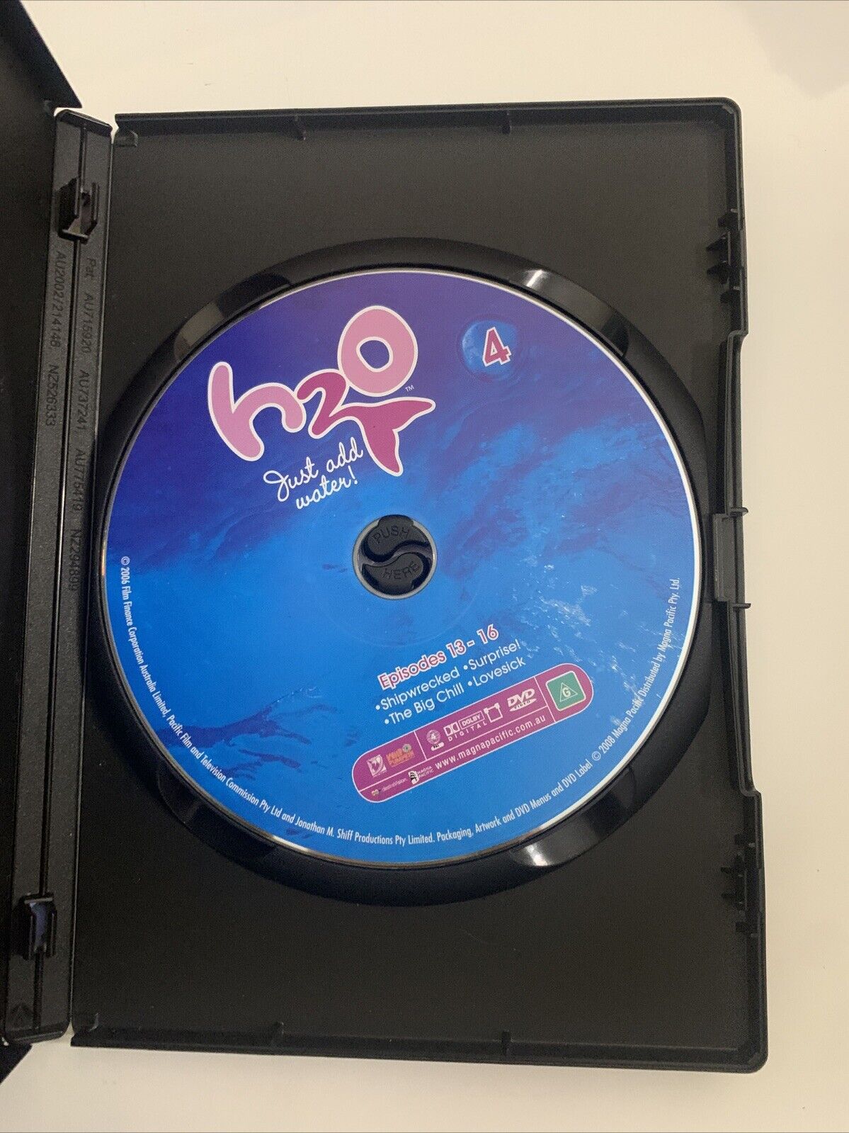 H20 Just Add Water : Vol 4 (DVD, 2007) Region 4 – Retro Unit