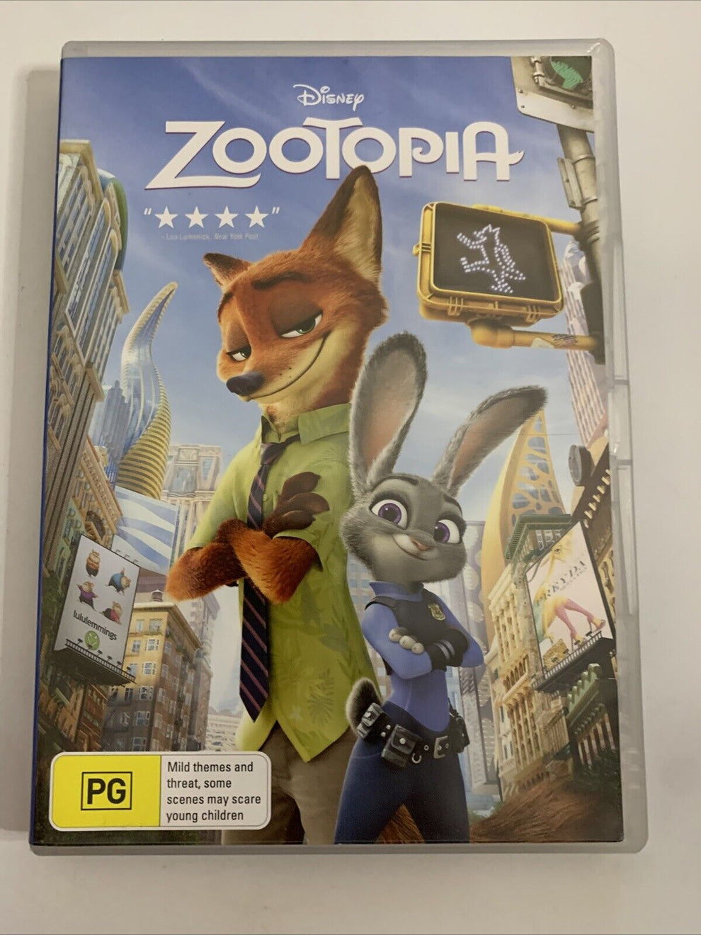 Zootopia (DVD, 2016) Disney Animated Film Region 4 – Retro Unit