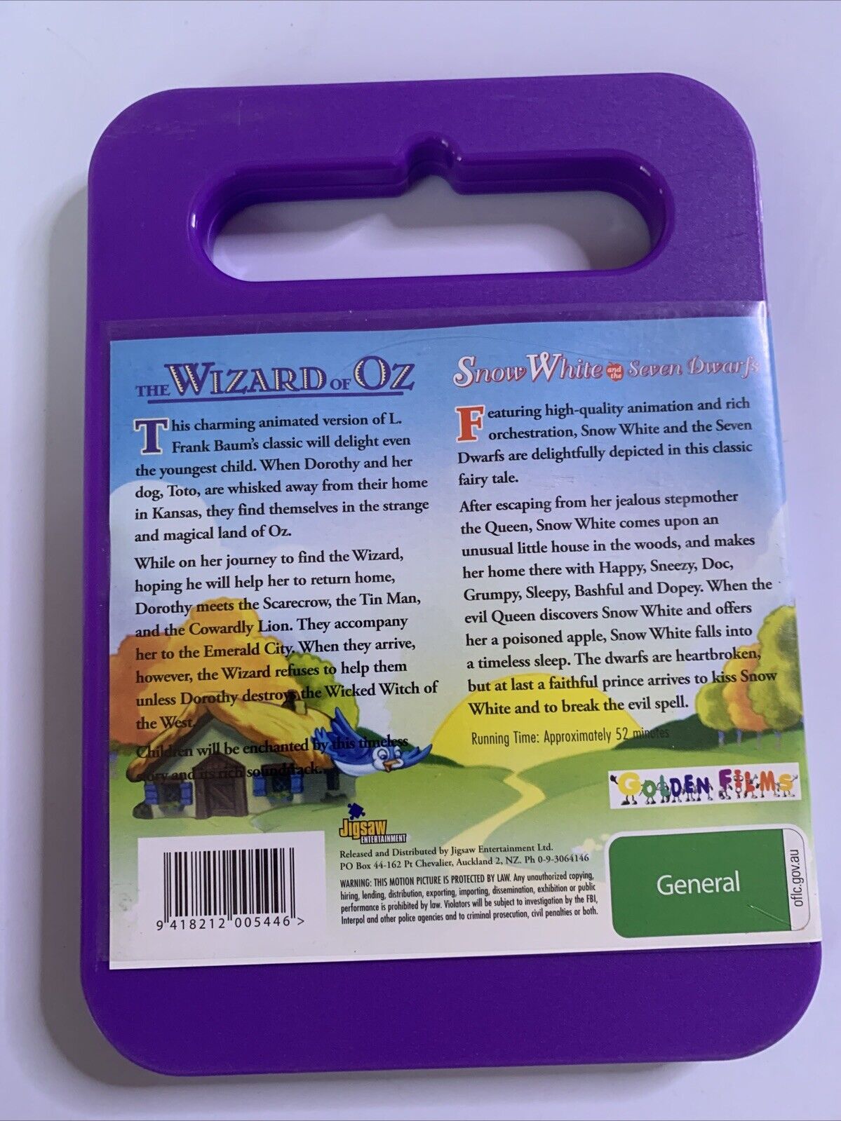 The Wizard of Oz & Snow White and the Seven Dwarfs (DVD) All Regions ...