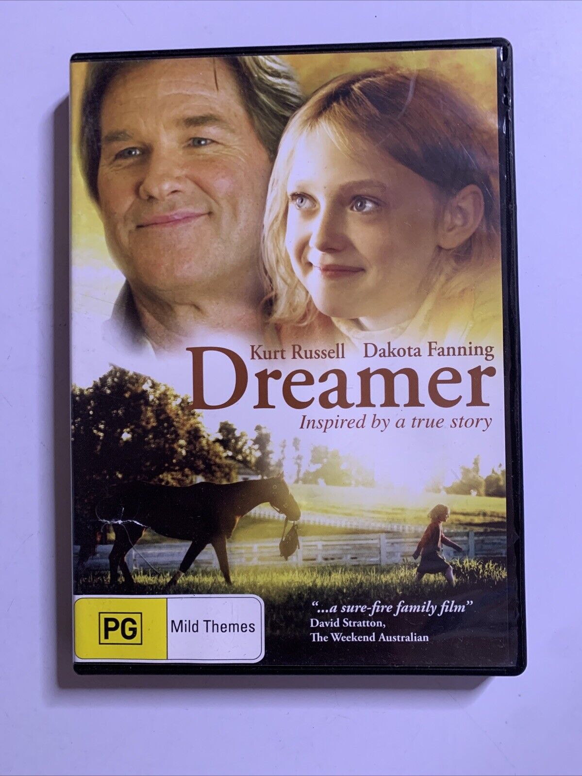 Dreamer (DVD, 2005) Kurt Russell, Dakota Fanning Region 4 – Retro Unit