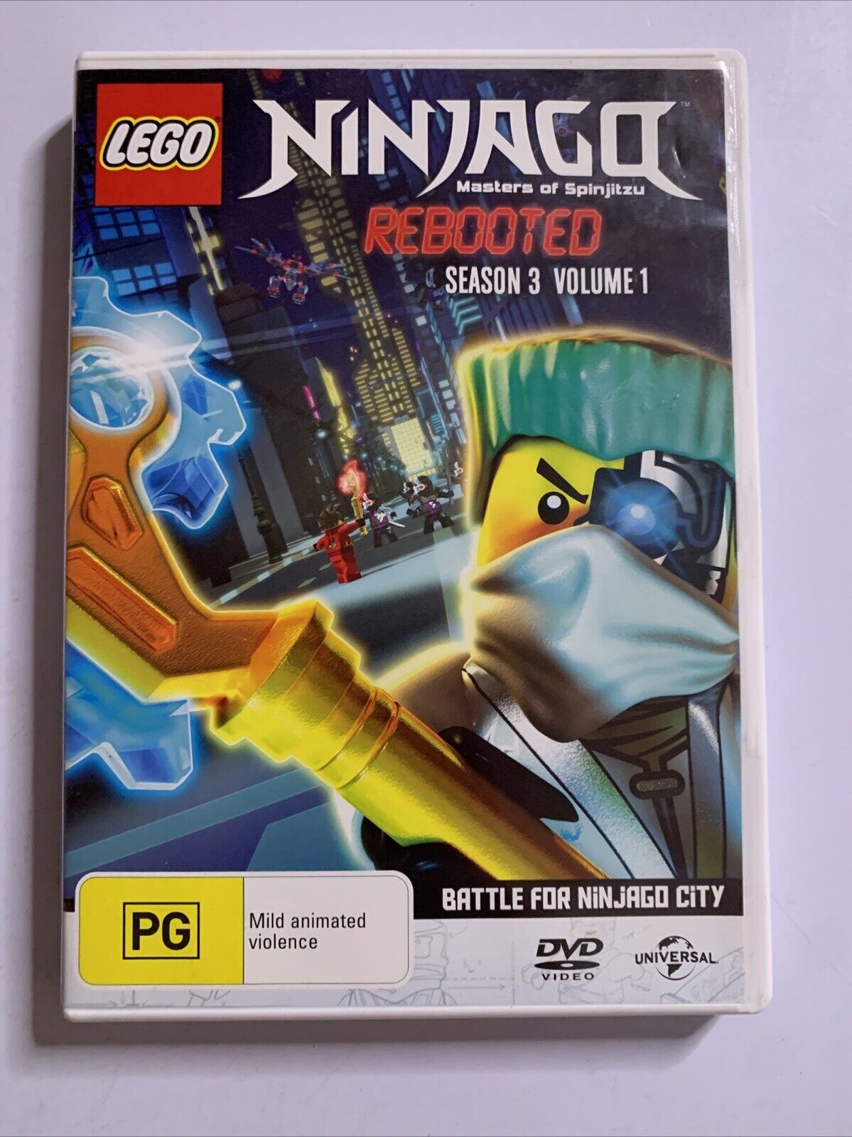 Lego Ninjago Masters of Spinjitzu : Series 3 Vol 1 (DVD, 2011) Region ...
