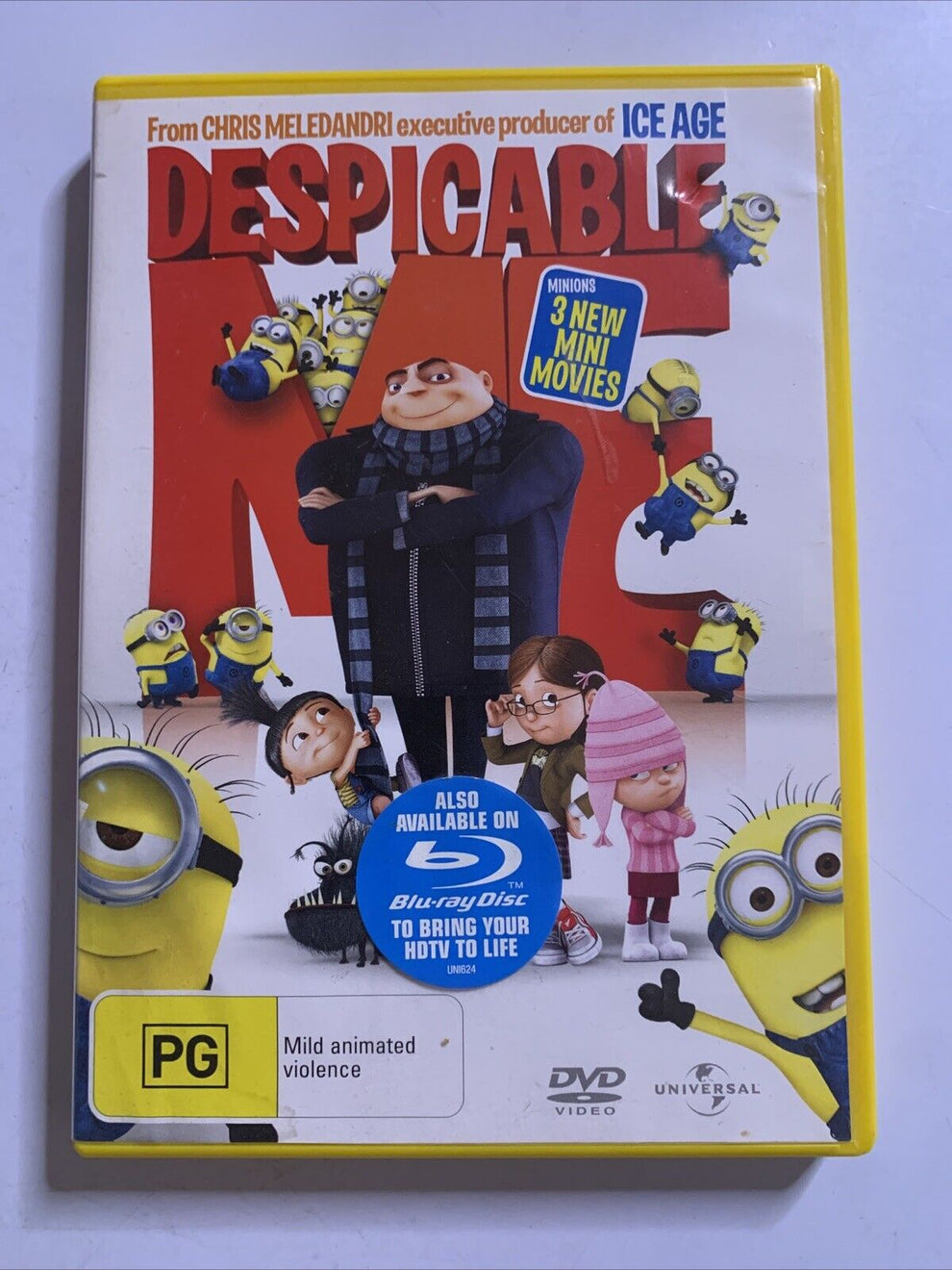 Despicable Me (DVD, 2010) Animated Film Region 4 – Retro Unit