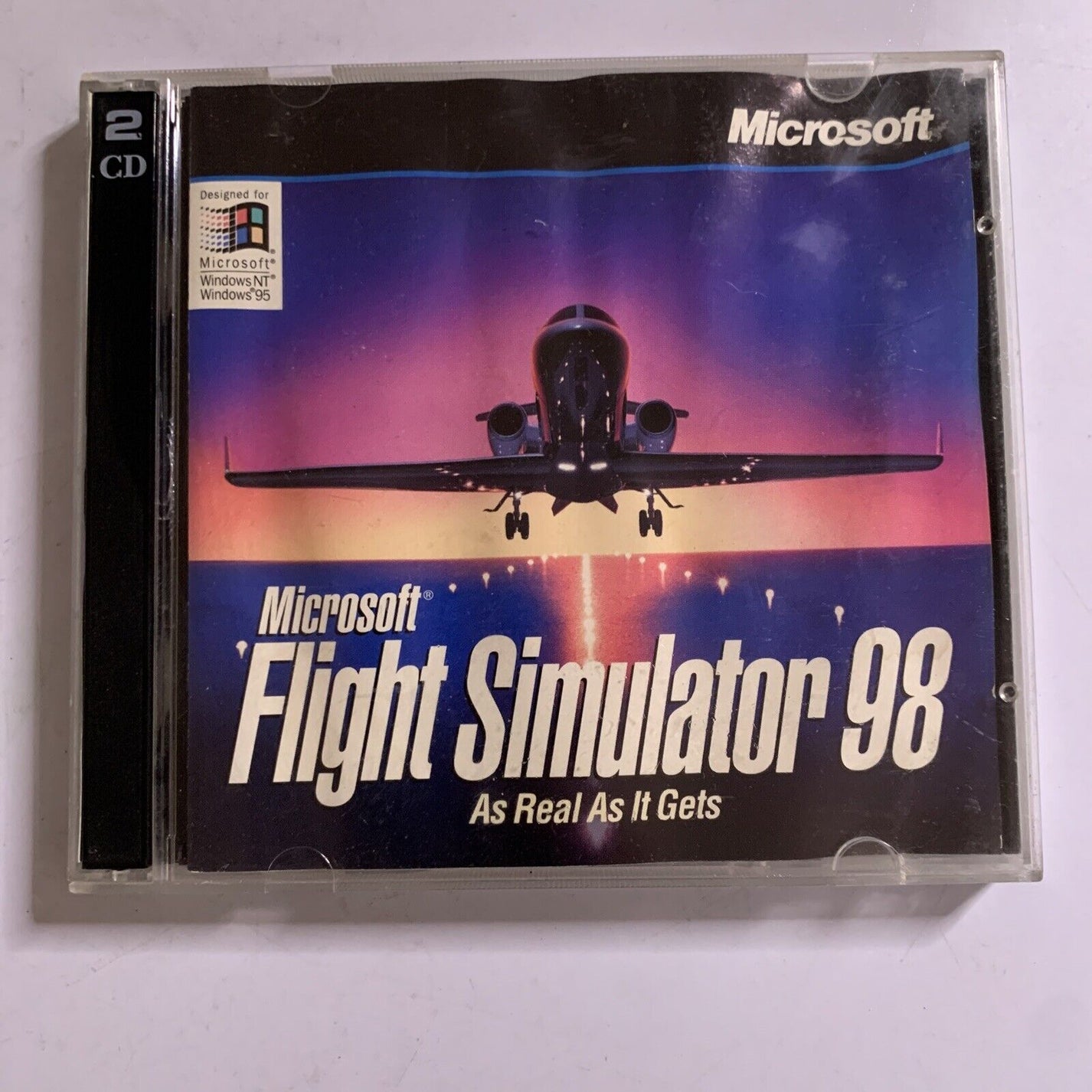 Flight Simulator 98 PC Windows Microsoft Game – Retro Unit