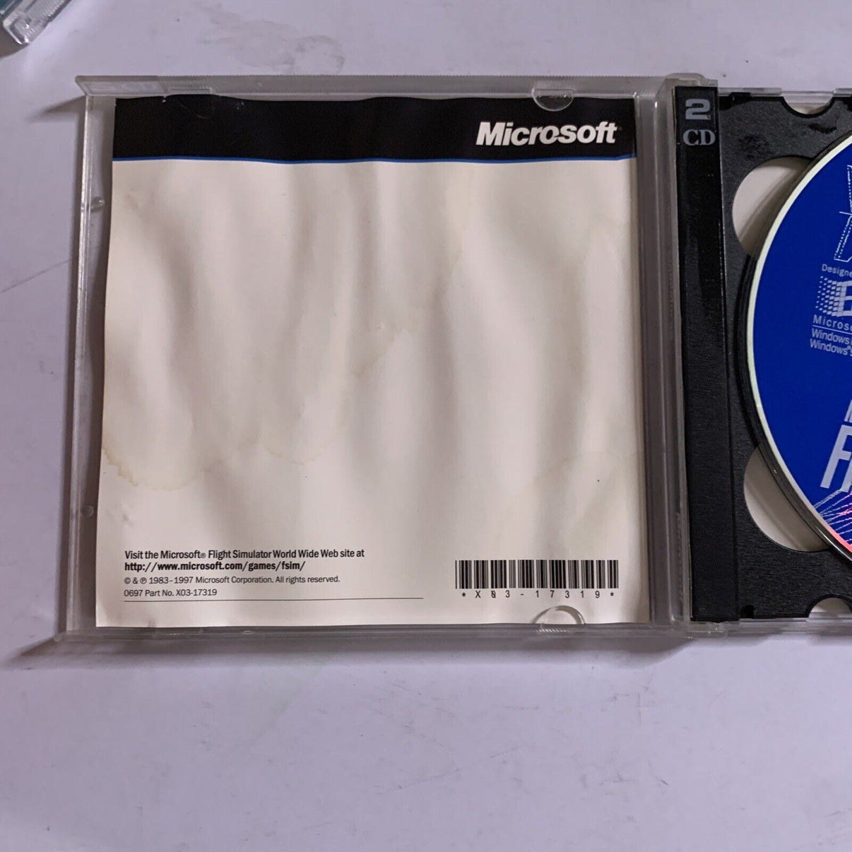 Flight Simulator 98 PC Windows Microsoft Game – Retro Unit