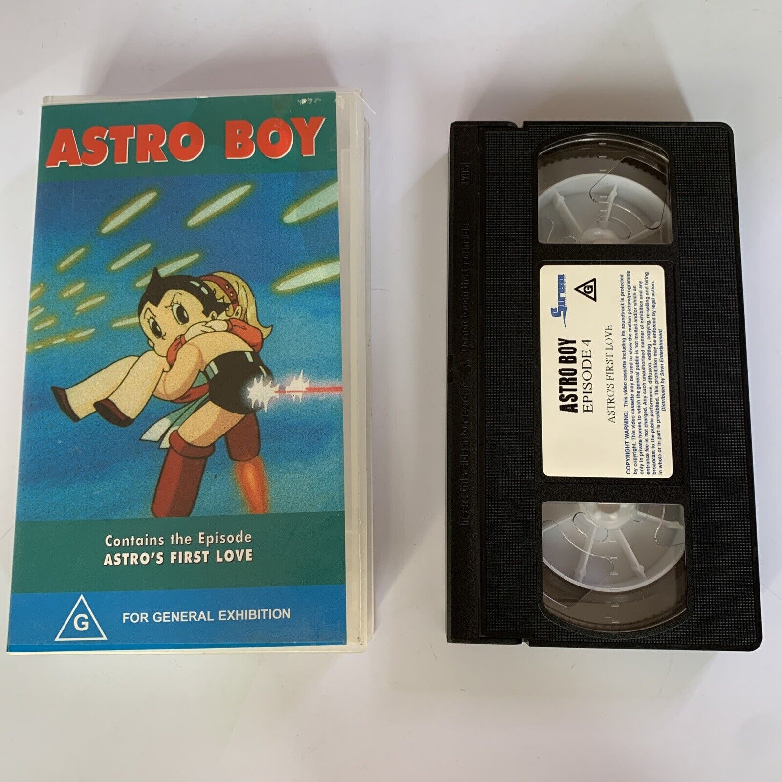 Astro Boy Astro's First Love VHS PAL 1981 Osamu Tezuka Anime – Retro Unit