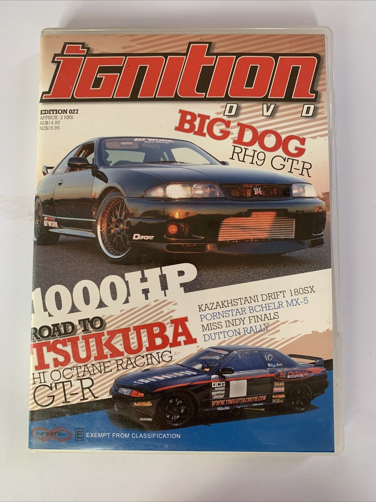Ignition Edition 27 (DVD) RH9 GT-R Hi Octane Car Racing All Regions ...