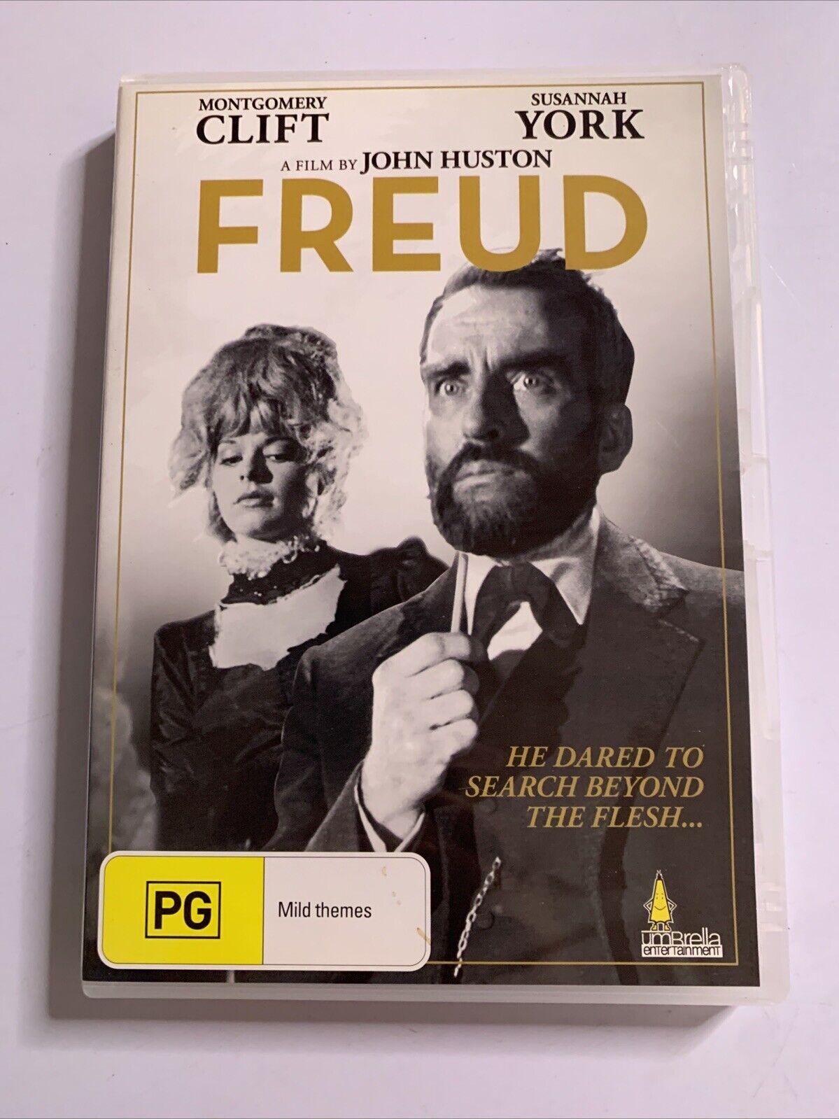 Freud (DVD, 1962) Montgomery Clift, Susannah York, John Huston Film Al ...