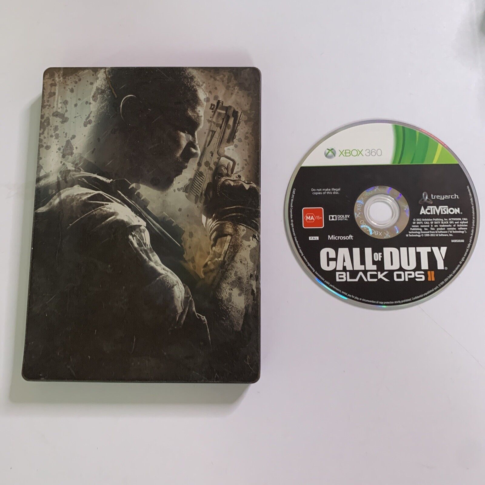 Call of Duty Black Ops 2 Microsoft XBOX 360 Steelbook Edition PAL Game ...