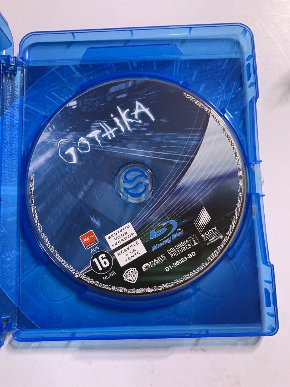 Gothika (Blu-ray, 2003) Halle Berry, Robert Downey Jr Region B – Retro Unit