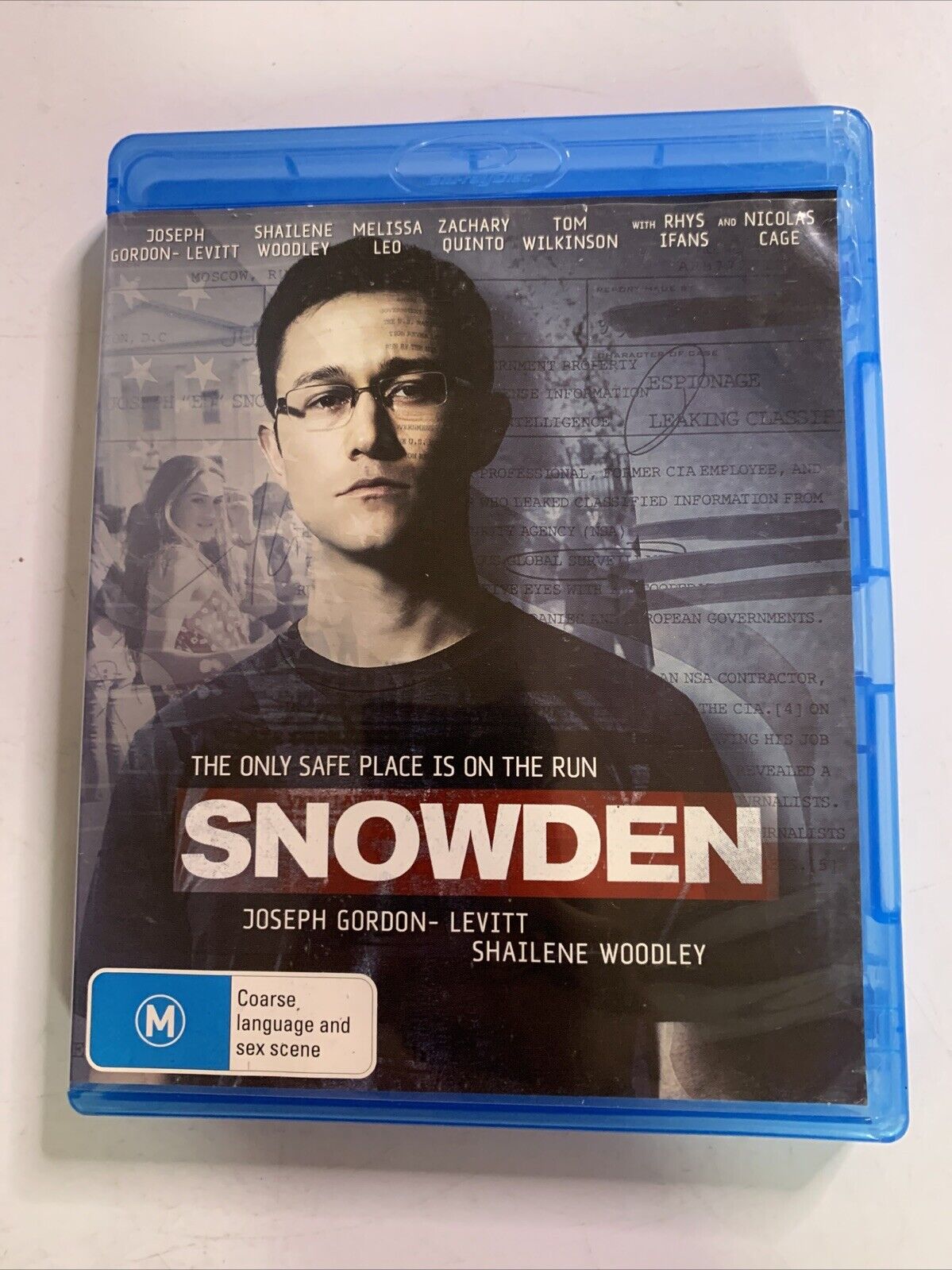 Snowden (Blu-ray, 2016) Joseph Gordon-Levitt Region B – Retro Unit