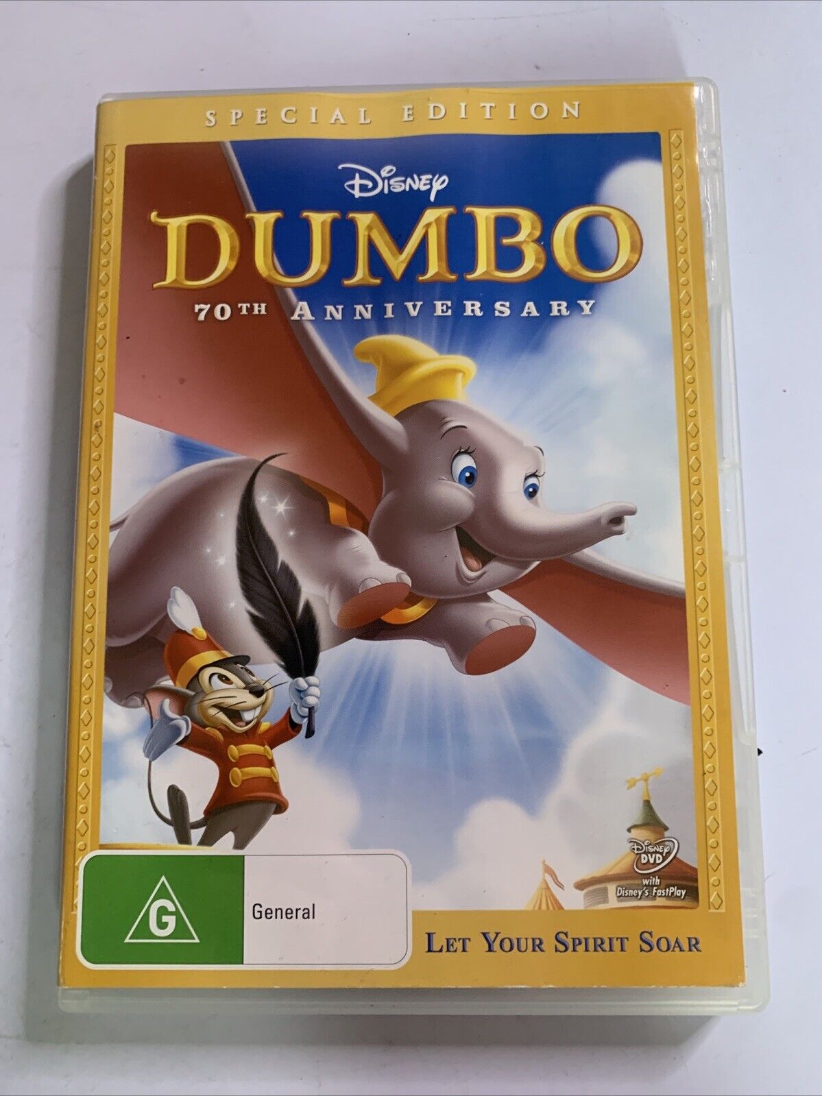 Dumbo Special Edition (DVD, 1941) Disney Animated Film Region 4 – Retro ...