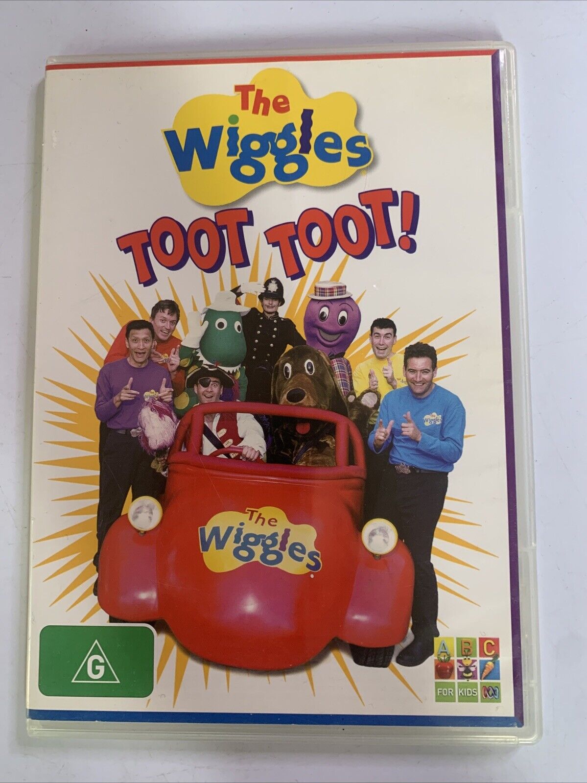 The Wiggles Toot Toot! (DVD, 1999) Region 4 – Retro Unit
