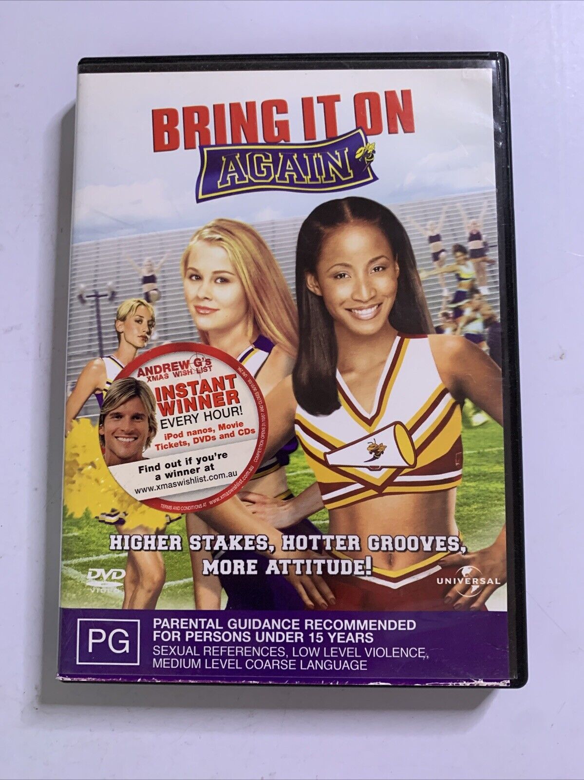 Bring It on Again (DVD, 2003) Anne Judson-Yager, Bree Turner Region 4 ...