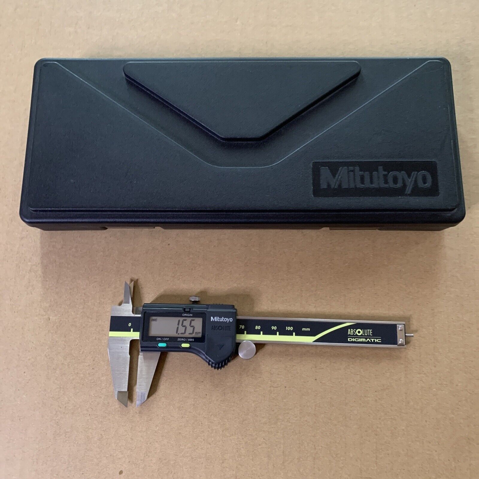 Mitutoyo Absolute Digimatic Caliper 0-100mm 500-150-20 Made in Japan ...