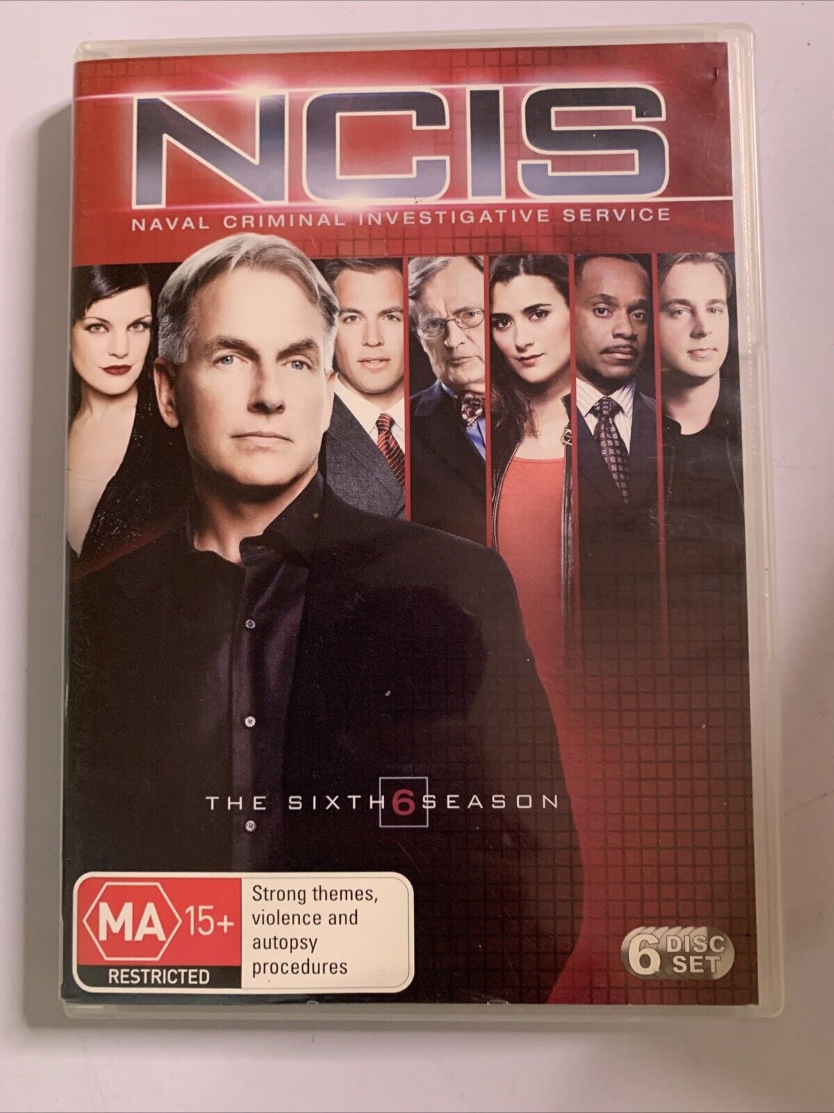 NCIS : Season 6 (DVD, 2008, 6-Disc Set) Region 4 – Retro Unit