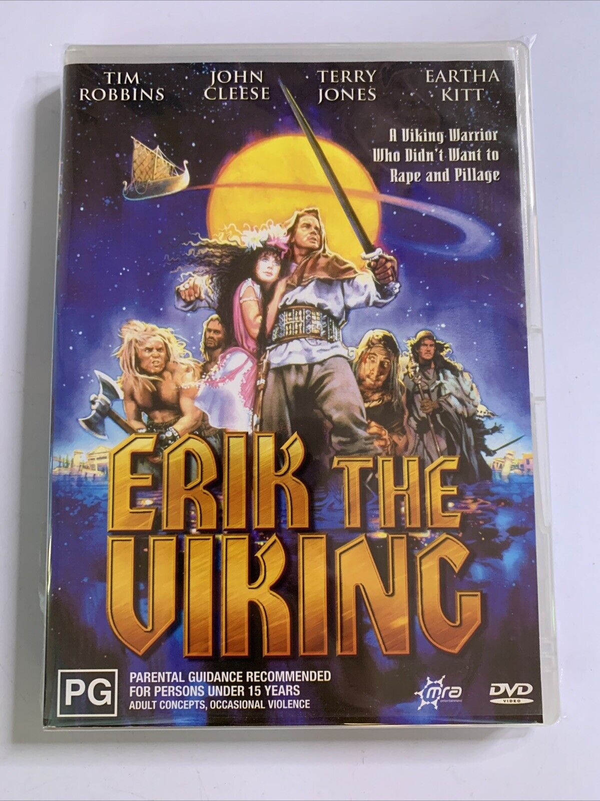 Erik The Viking (DVD, 1989) Mickey Rooney, Tim Robbins, John Cleese Re ...