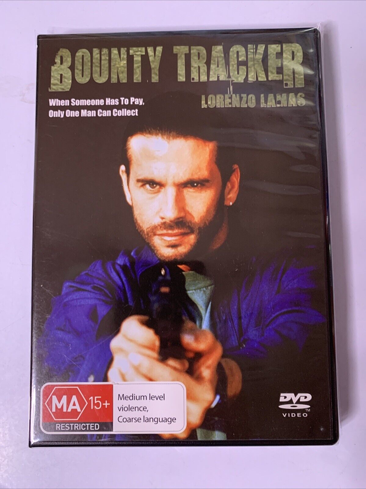 Bounty Tracker (DVD, 1993) Lorenzo Lamas, Matthias Hues, Cyndi Pass Re ...
