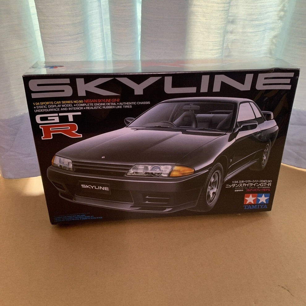 Nissan Skyline GT-R 1:24 Tamiya 24090 Model Kit 1989 NEW Sealed – Retro ...