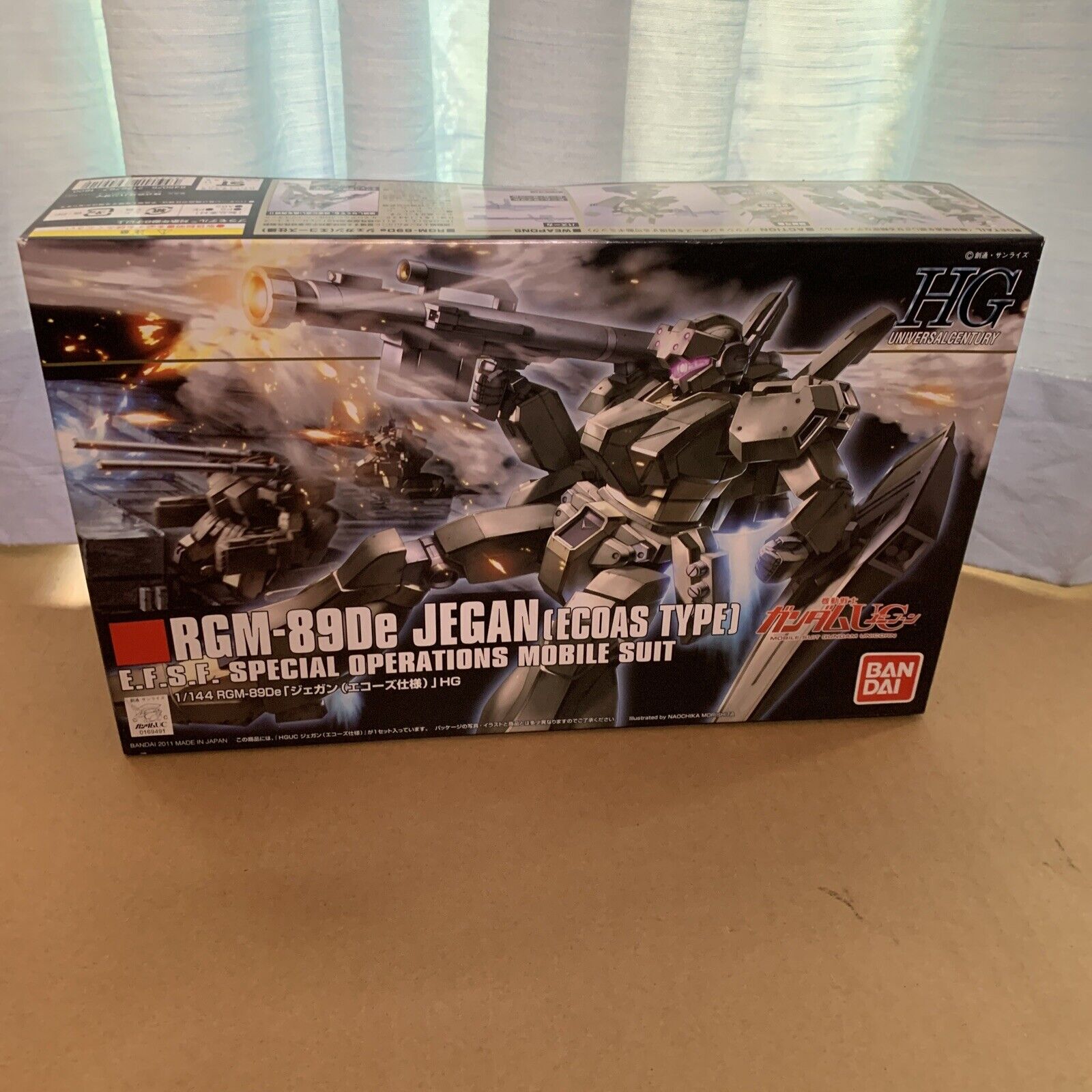 RGM-89De Jegan Echoes Type 1/144 HGUC Gundai Bandai 2011 JAPAN Gunpla ...