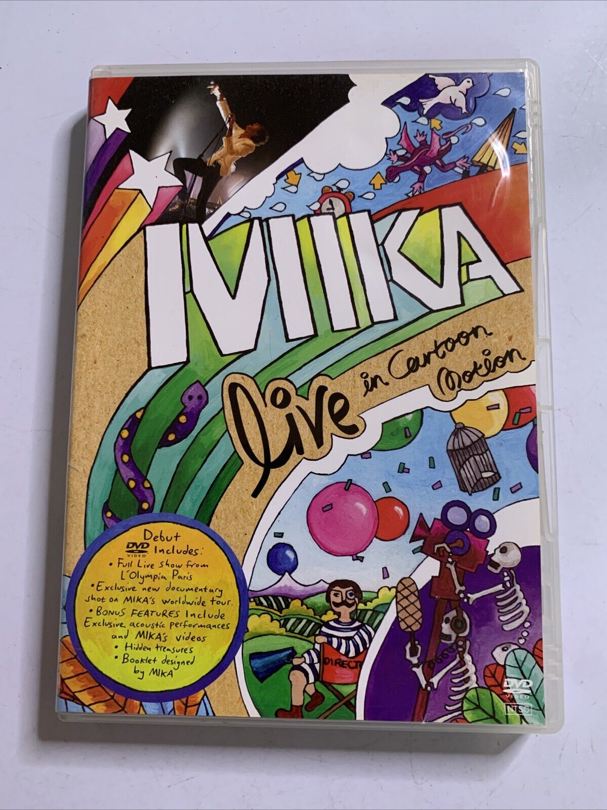 MIKA Live in Cartoon Motion (DVD, 2007) All Regions – Retro Unit
