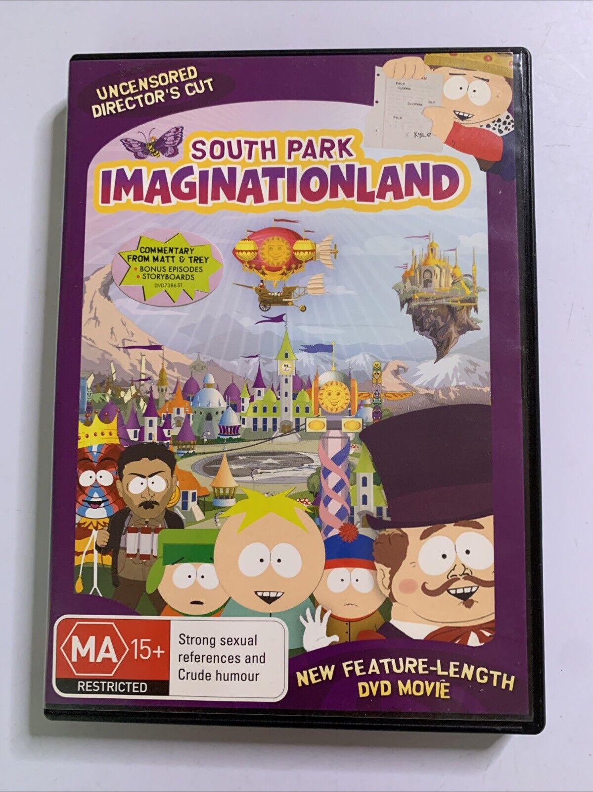 South Park Imaginationland Uncensored Directors Cut (DVD, 2008) Region ...