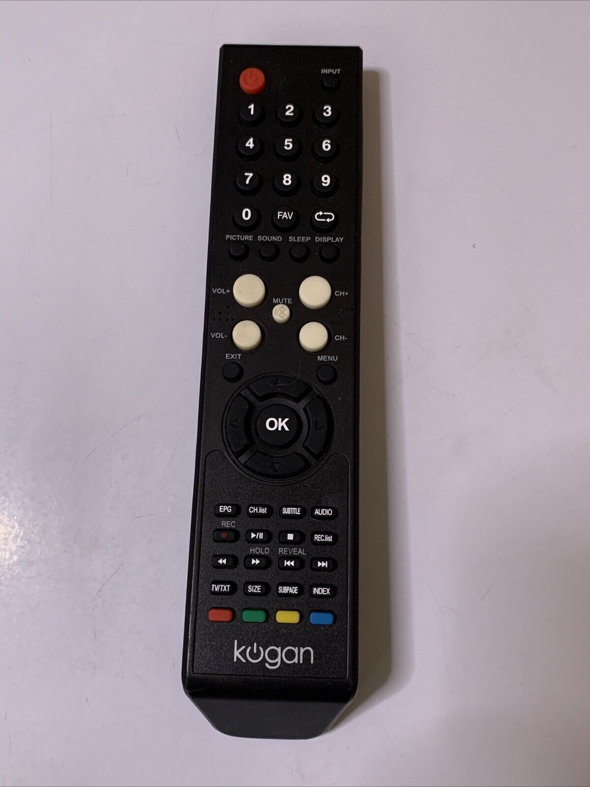 Genuine Kogan LED LCD Smart TV Remote Control – Retro Unit