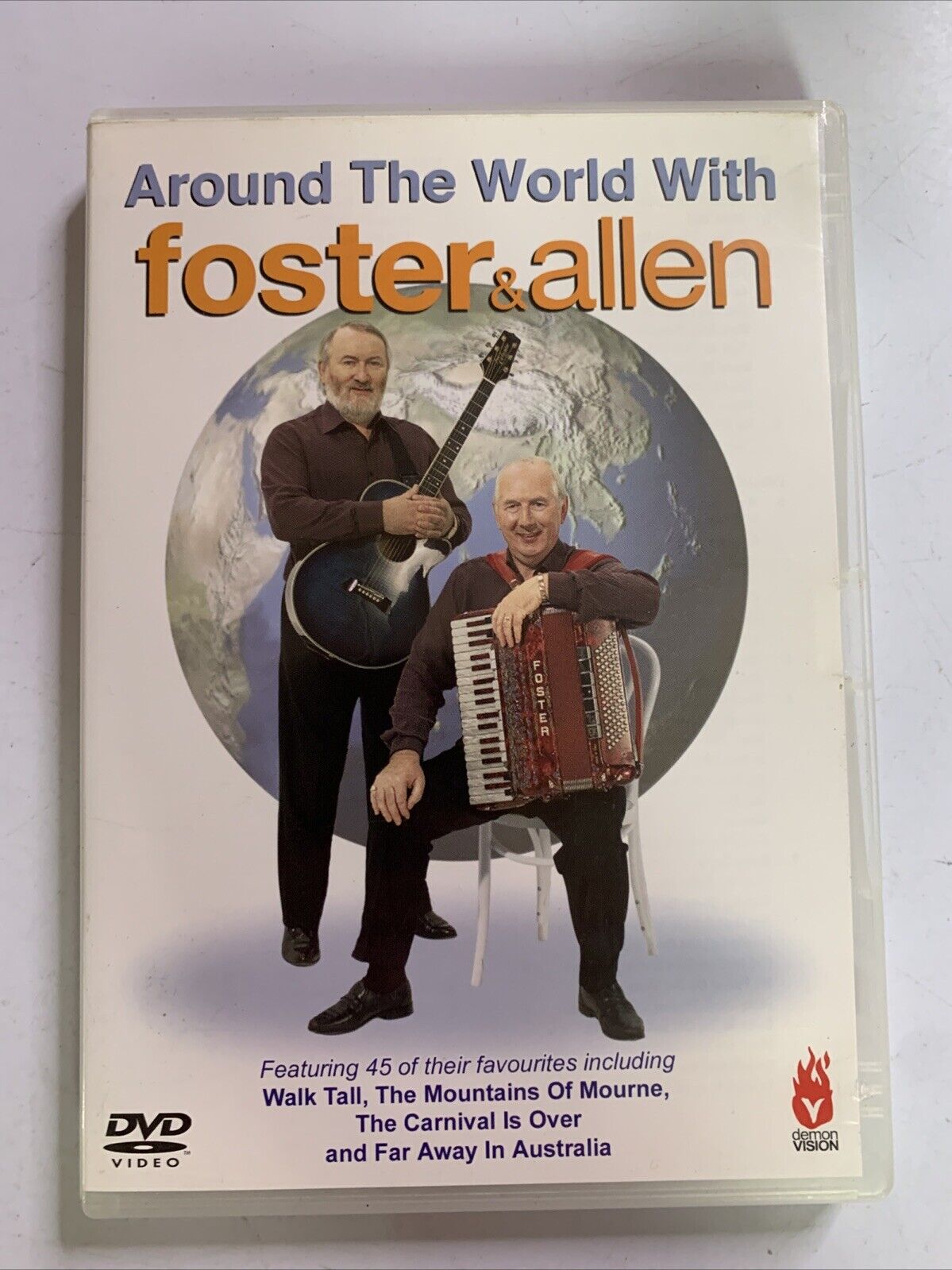 Foster and Allen : Around the World with Foster & Allen (DVD, 2007) Al ...