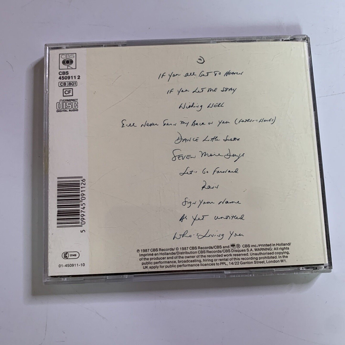 Introducing The Hardline According To Terence Trent D'Arby (CD, 1987) – Retro Unit