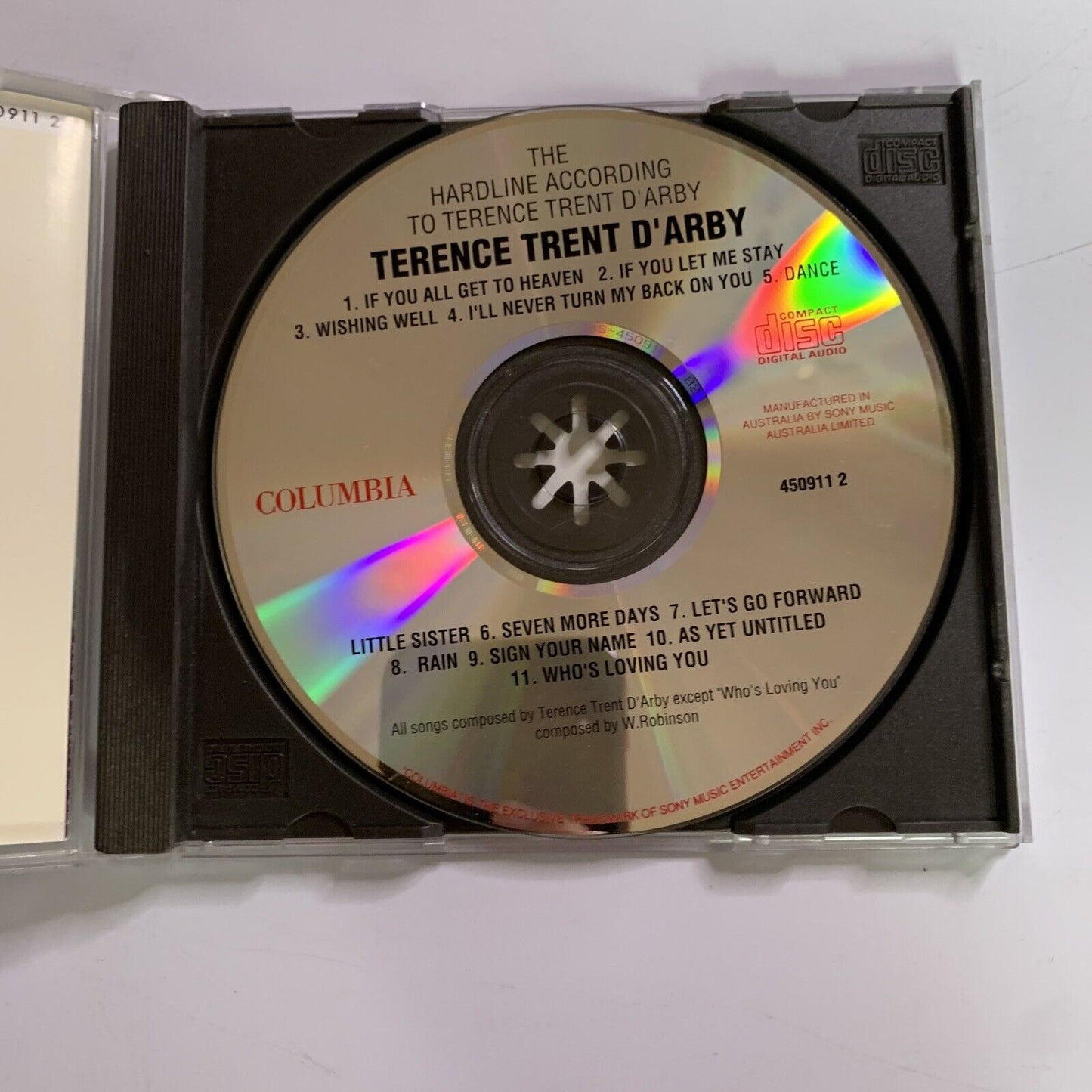 Introducing The Hardline According To Terence Trent D'Arby (CD, 1987) – Retro Unit