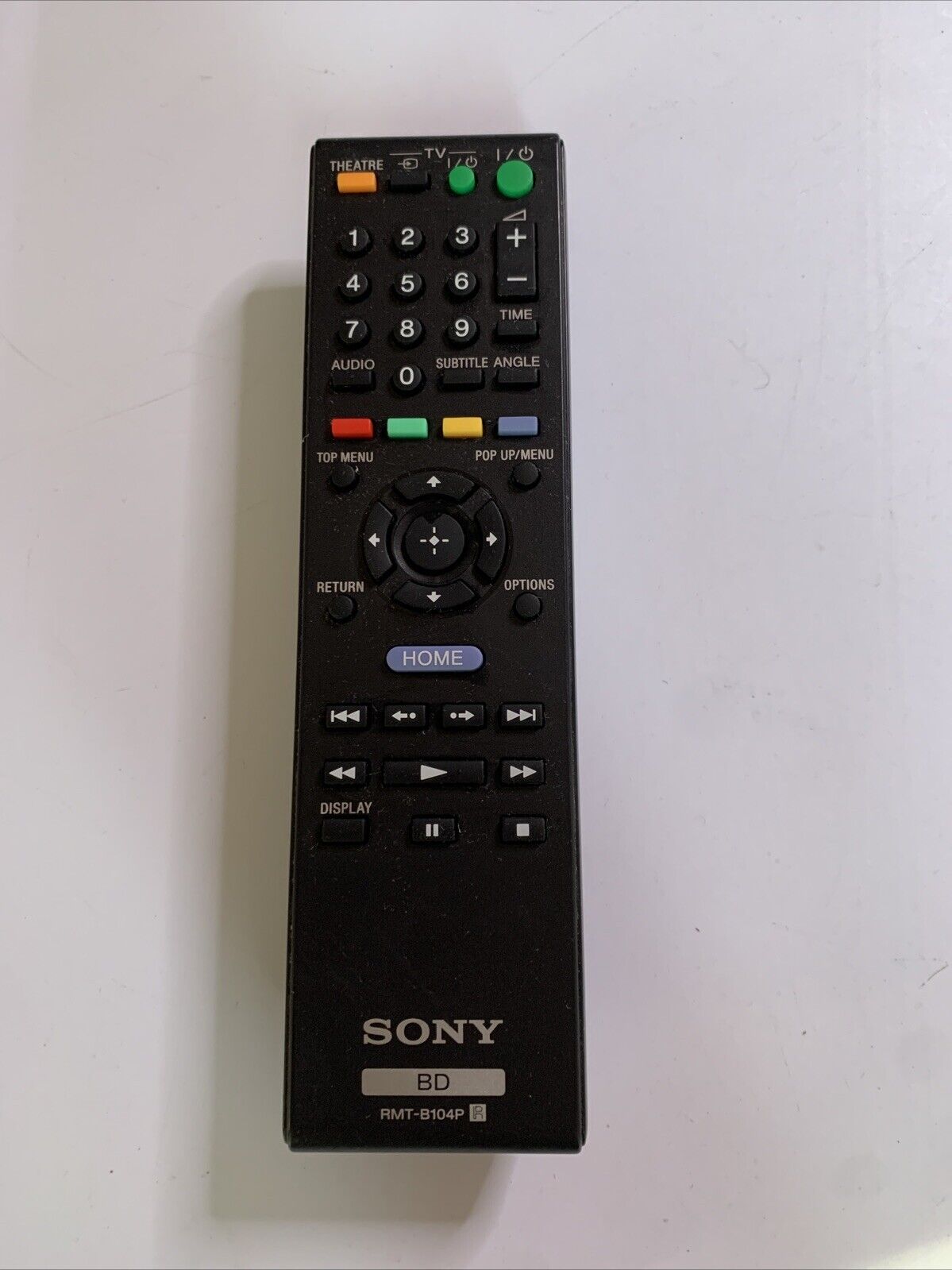 Genuine Sony BD Remote Control RMT-B104P for Sony Bluray Player – Retro ...