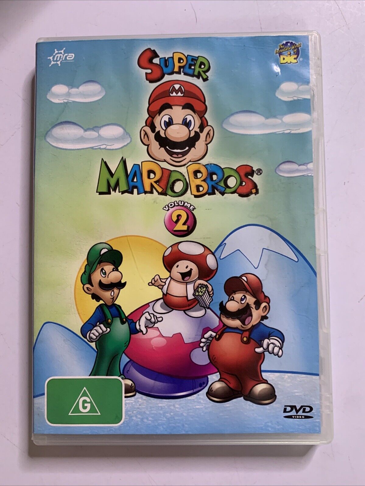 Super Mario Bros Vol 2 (DVD, 1990) Animated Series Region 4 – Retro Unit