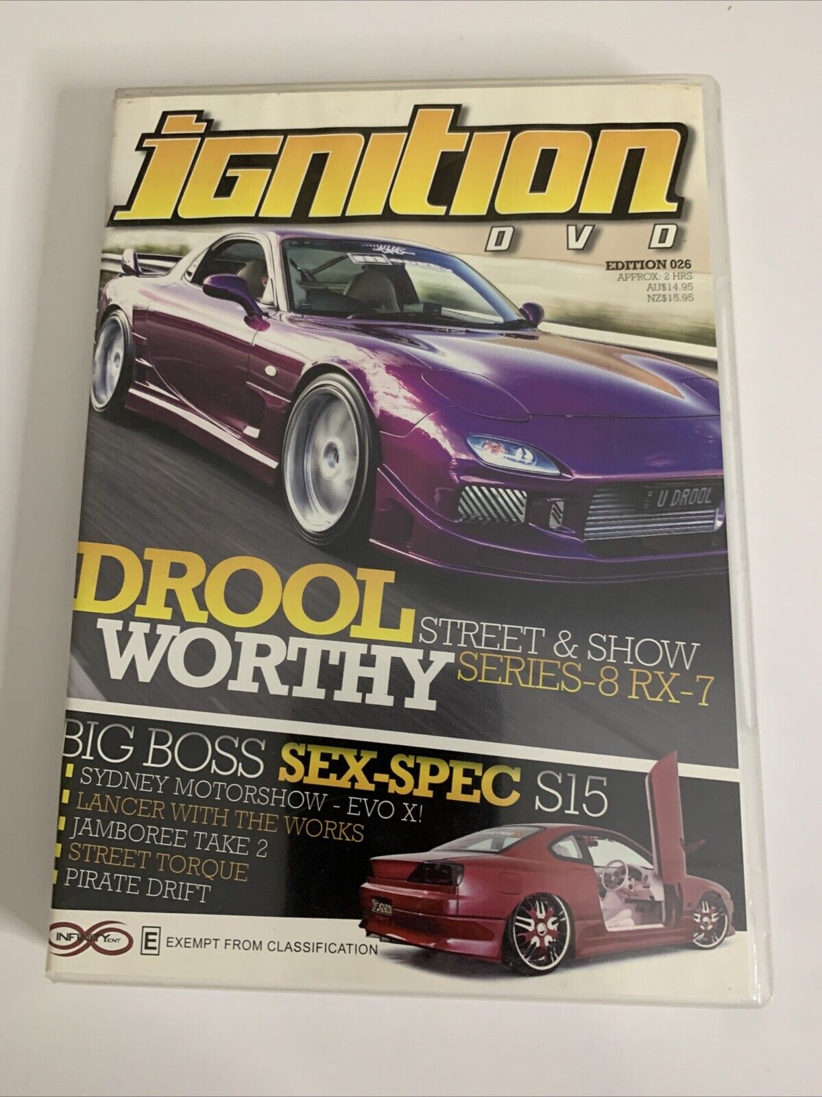 Ignition DVD Volume 026 (DVD, 2007) Cars All Regions – Retro Unit