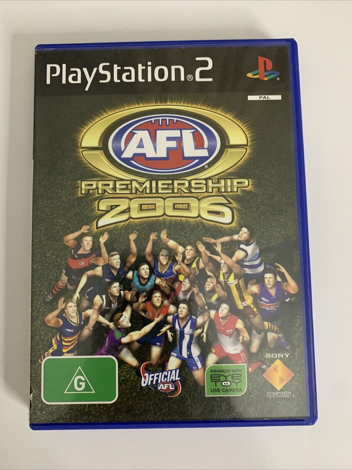 AFL Premiership 2006 PS2 Sony PlayStation 2 PAL Australian Football Ga ...