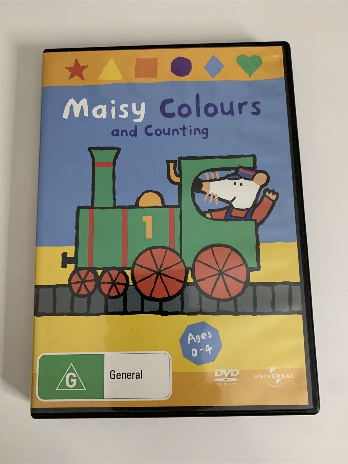 Maisy : Colours and Counting (DVD, 1998) Region 4 &2 – Retro Unit