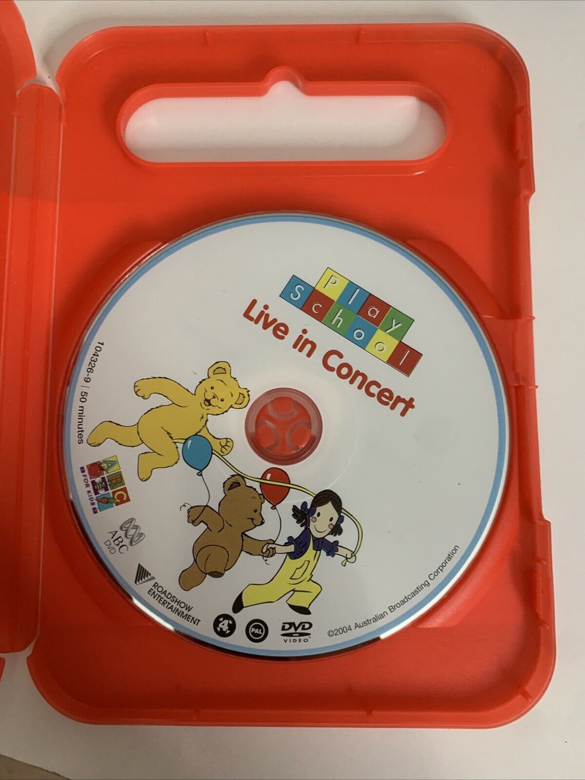 Play School Live Concert (DVD, 2004) ABC Kids Region 4 – Retro Unit