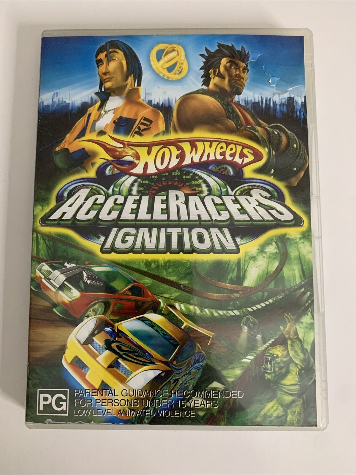 Hot Wheels AcceleRacers Ignition (DVD, 2005) Region 4 – Retro Unit