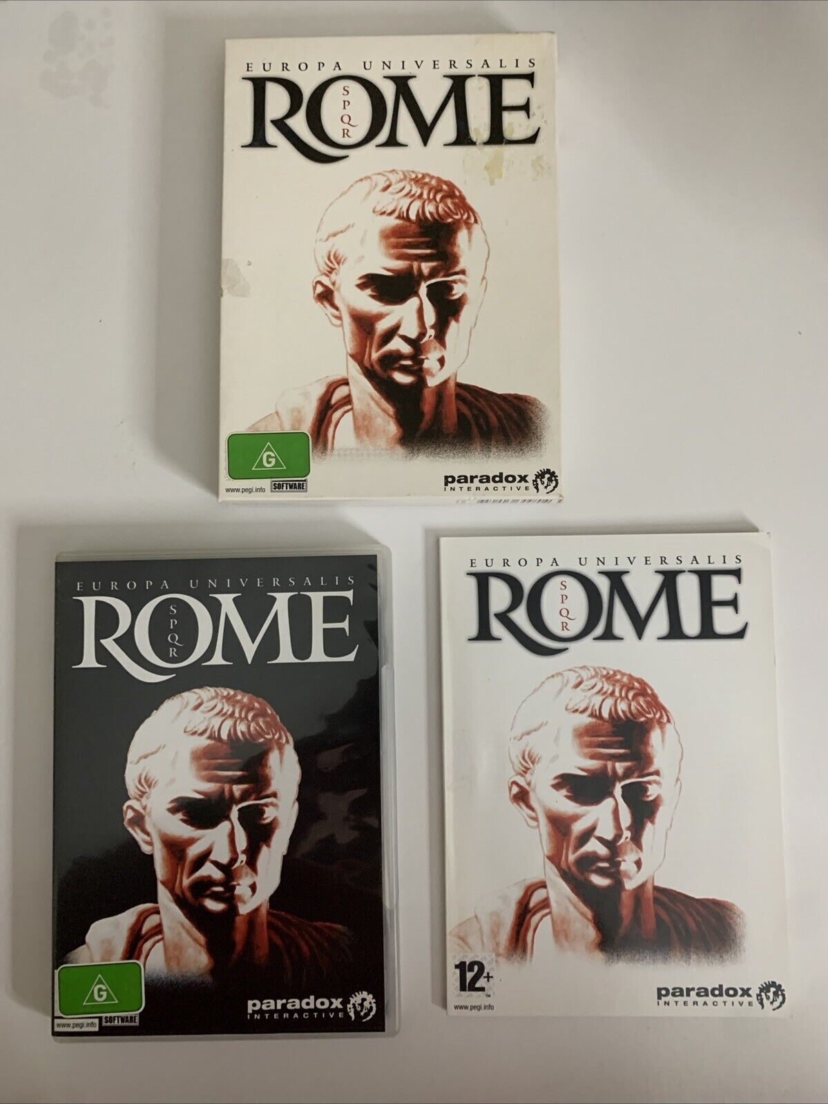 ROME Europa Universalis SPQR PC Windows RTS Game Complete with Guide ...