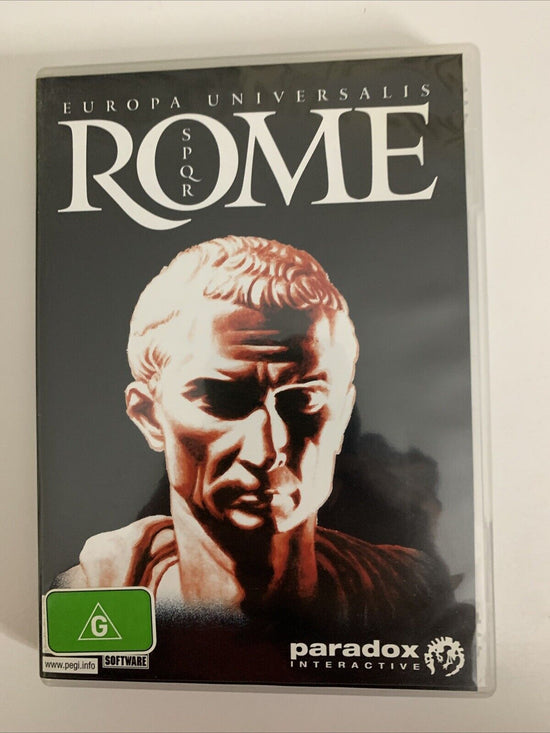 ROME Europa Universalis SPQR PC Windows RTS Game Complete with Guide ...