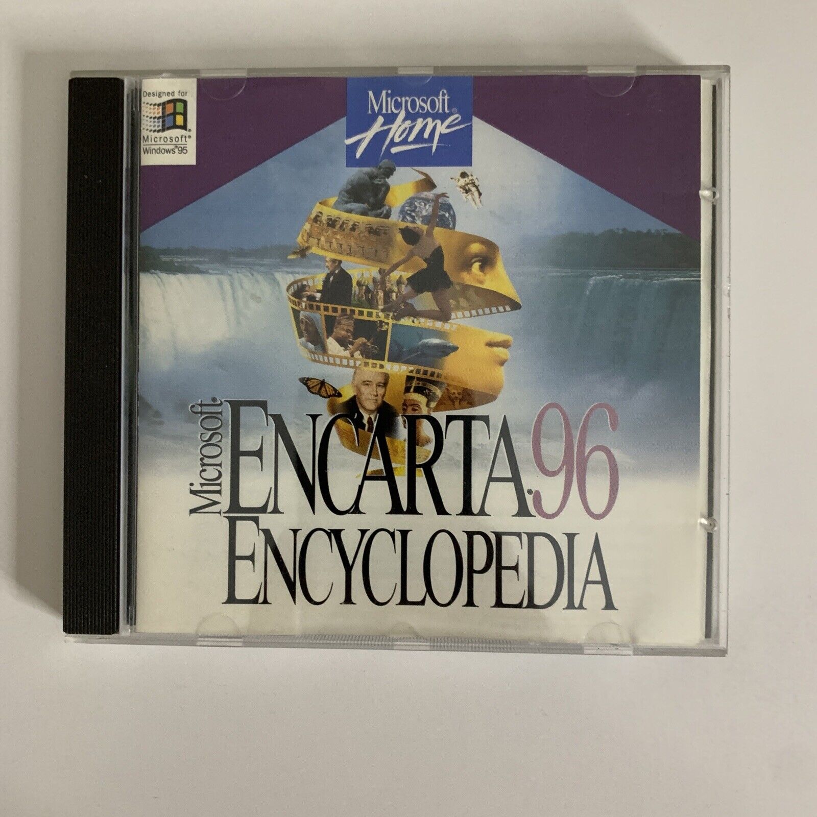 Microsoft Encarta 96 Encyclopedia PC Windows CD-ROM 1996 – Retro Unit