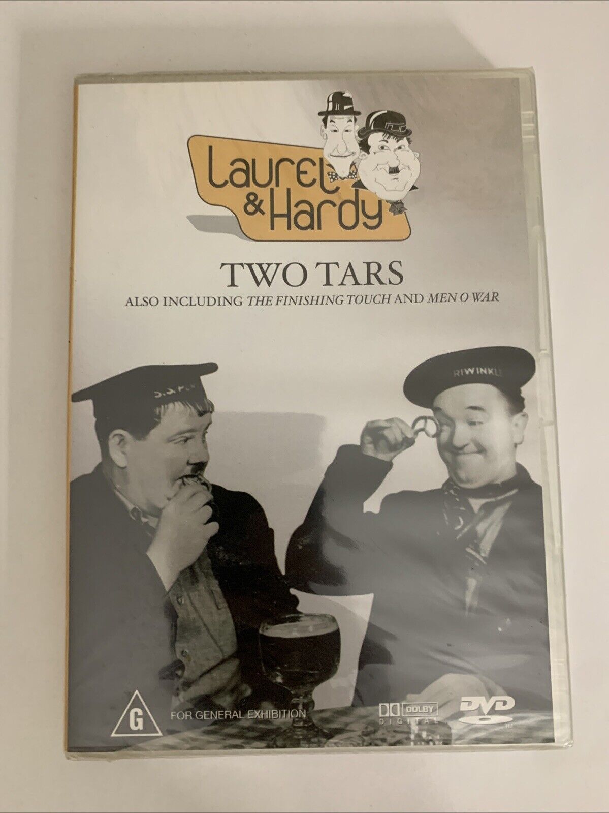 Two Tars / The Finishing Touch / Men O War (DVD, 1928) Laurel & Hardy ...