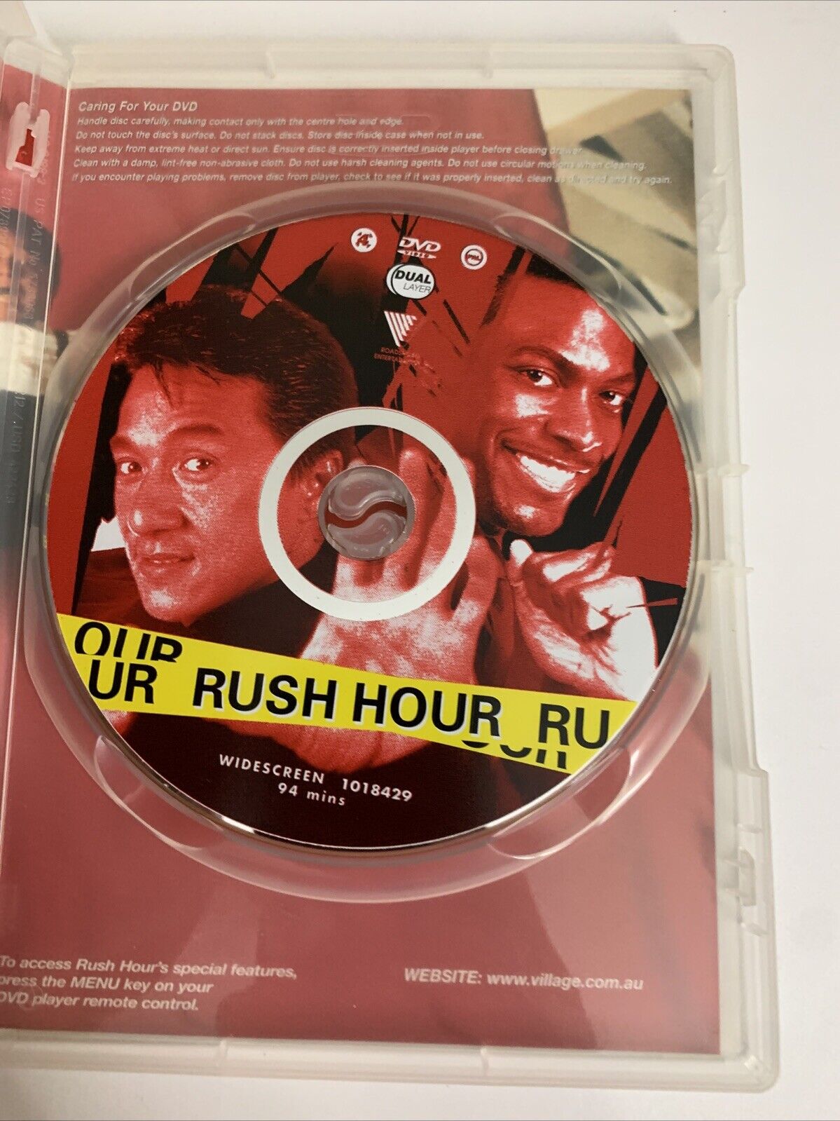 Rush Hour (DVD, 1998) Jackie Chan, Chris Tucker Region 4 – Retro Unit
